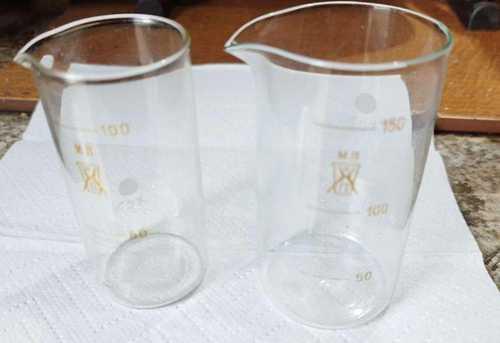 Мерные лабораторные стаканы стекло