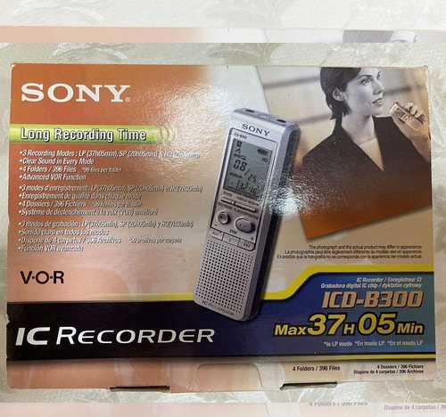 Цифровой диктофон Sony iсd-В300