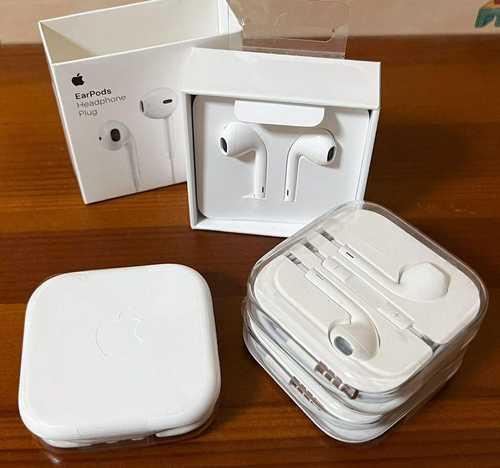 Новые оригинальные наушники Apple EarPods 3,5 mm