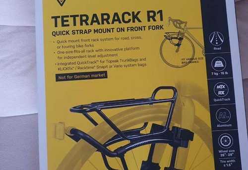 Передний велобагажник Topeak tetrarack r1
