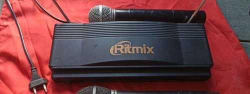 Набор беспроводных микрофонов ritmix RWM-220