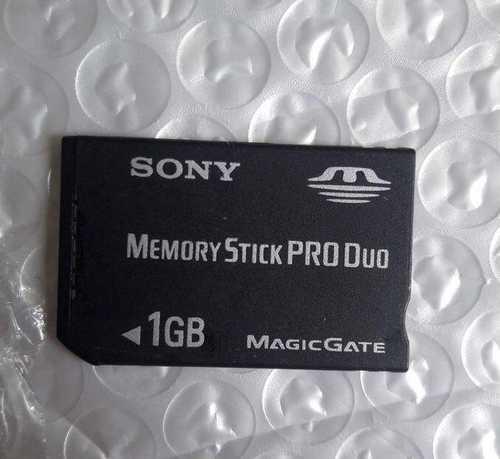 Sony Memory stick pro duo 1gb