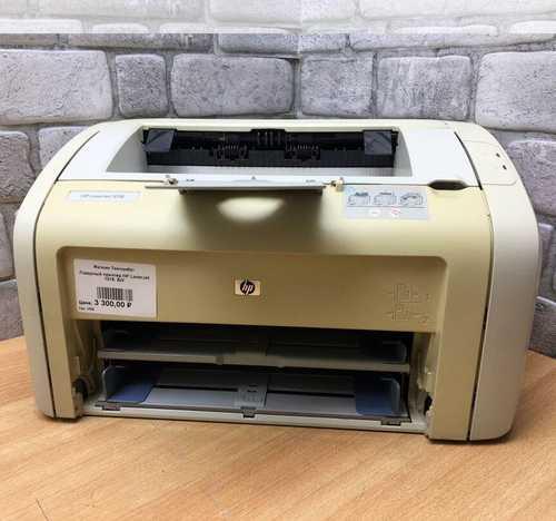 Лазерный принтер HP LaserJet 1018. Гарантия