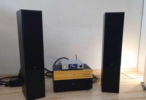 Аудиосистема Monitor Audio mr4 + yamaha R-S202