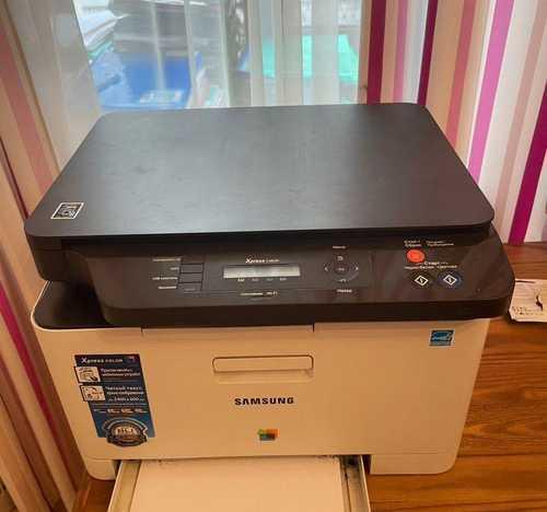 Мфу лазерный цветной samsung Xpress C480W