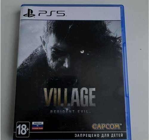 Resident evil village ps5 диск