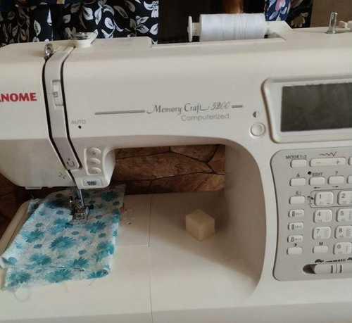 Швейная машина Janome memory craft 5200