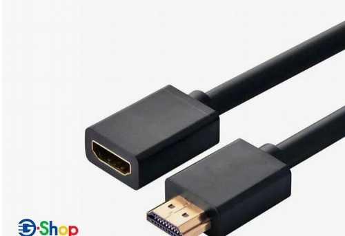 Кабель удлинитель hdmi M-F 4K