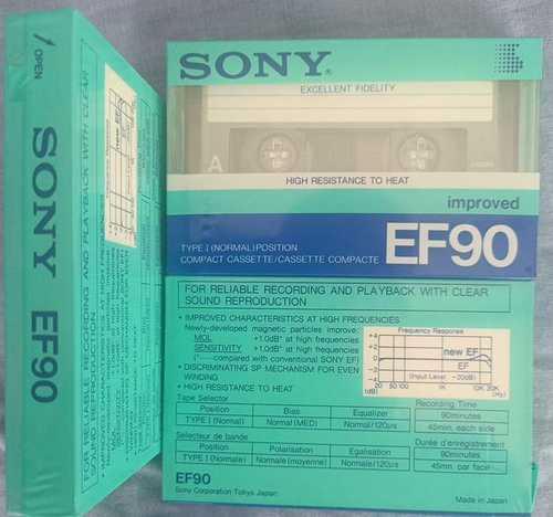 Аудиокассета sony EF90 n