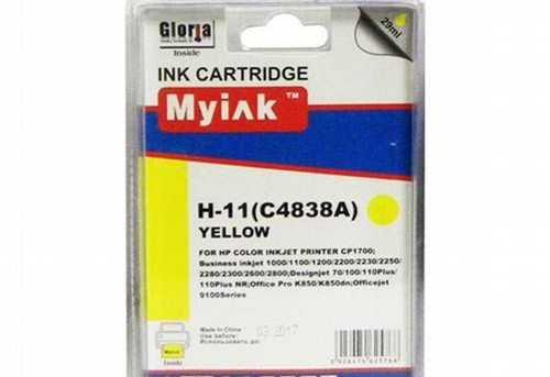 Картридж C4838A (11) Yellow (29ml, Dye) MyInk