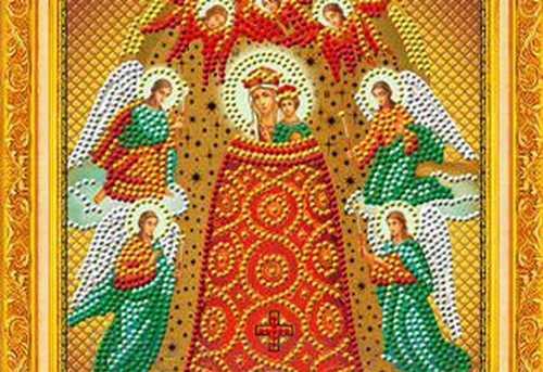 Алмазная мозаика 15x20 Икона Божией Матери "Прибав