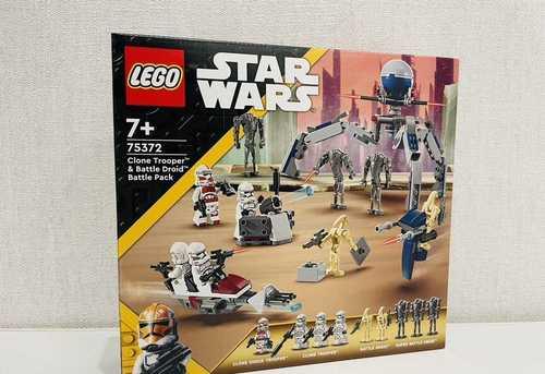 Lego Star Wars Боевой набор солдат-клонов 75372