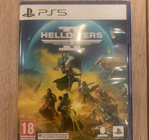 Helldivers 2 ps5 диск