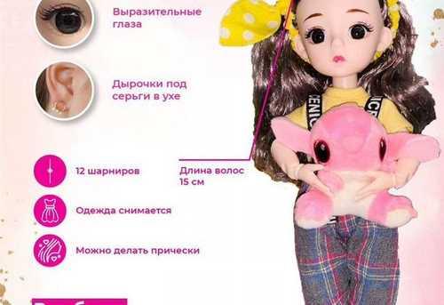 Шарнирная кукла бжд 30 см
