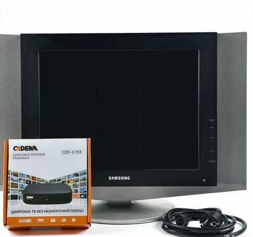 Телевизор LCD + Цифровая приставка
