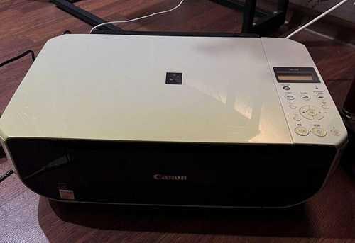 Цветной струйный принтер сканер canon