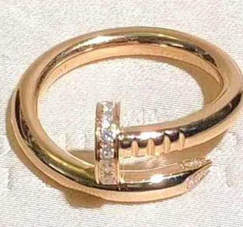 Кольцо Cartier Гвоздь золото 0,04ct