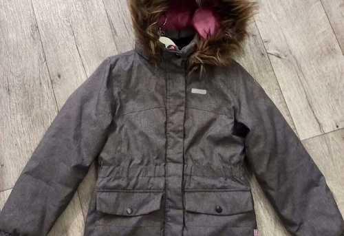 Куртка для девочки зима 134-140