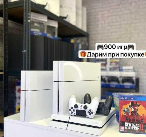 Sony playstation 4 Fat White 900Игр/гарантия