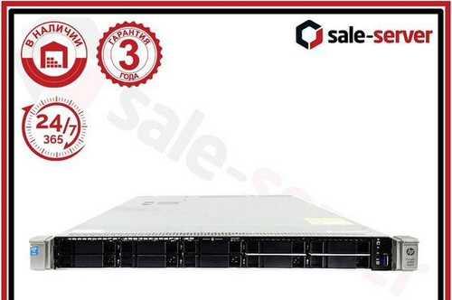 Сервер HP DL360 Gen9 10SFF 2x E5-2660 v3 128GB