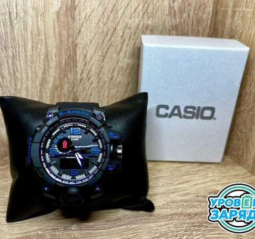 Мужские наручные часы Casio G-shock чёрно-синие