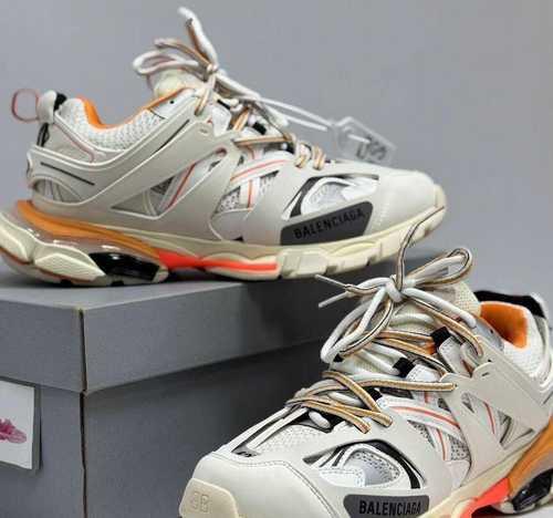 Balenciaga Track 1.0 "White Orange"