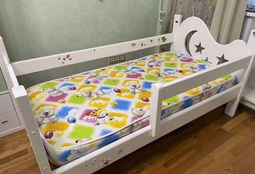 Детская кровать 160х80 + матрас