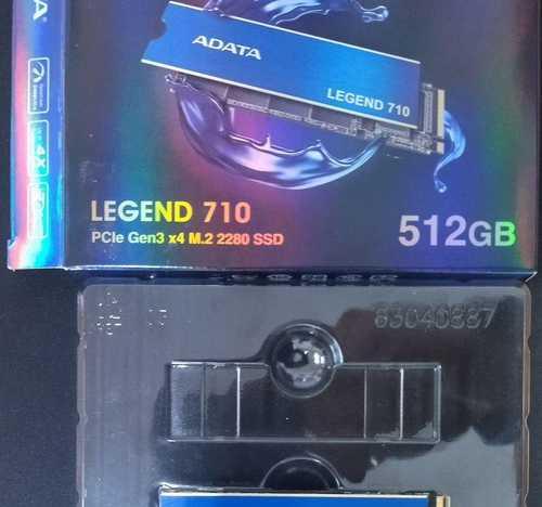 Ssd M.2 накопитель adata legend 710 на 512 gb