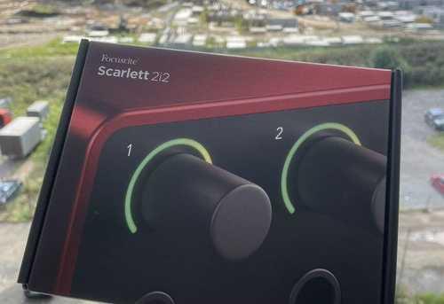 Focusrite scarlett 2i2 4th