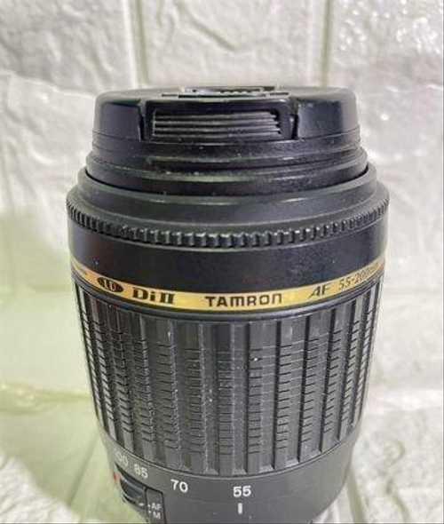 Объектив Tamron AF 55-200mm f/4-5.6 Di II LD macro