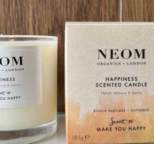 Neom Happiness Scented Ароматическая свеча 185 гр