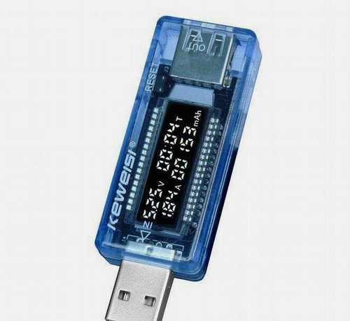 Цифровой USB-тестер. Измеритель ёмкости акб