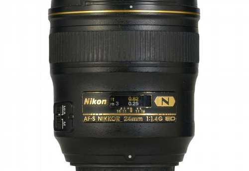 Nikon 24mm f/1.4G ED AF-S б/у