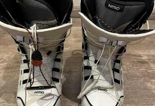 Сноубордические ботинки nitro