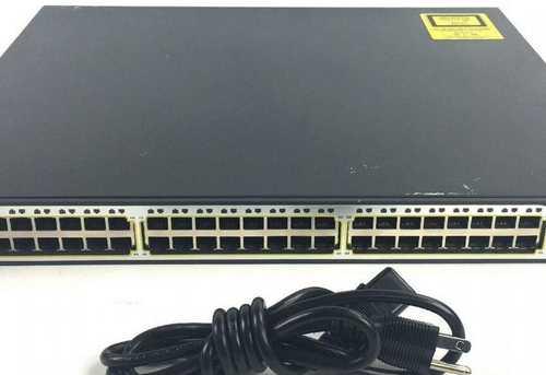 Cisco WS-C3750G-48PS-S POE 48 портов