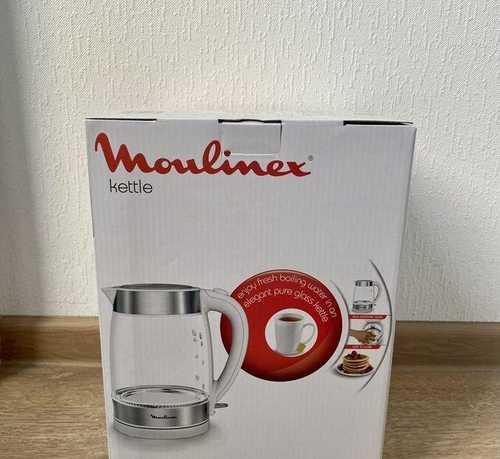 Электрочайник Moulinex Glass BY600130 новый