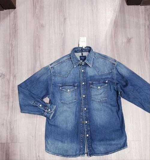 Крутая рубашка Pepe Jeans London р. S
