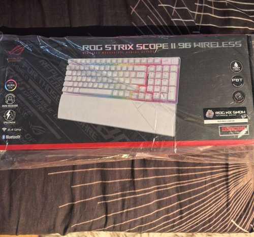 Беспроводная asus ROG scope ll 96 PBT