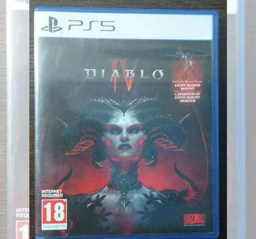 Diablo 4 ps5 диск