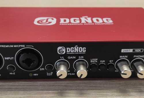 Аудиоинтерфейс (внешняя звуковая карта) dgnog UC22