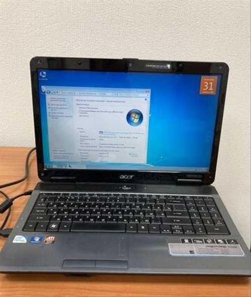 15.6” Acer Aspire 5732 ZG/CPU 3GB/HDD 250GB