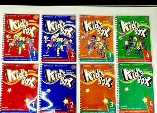 Kids Box 1,2,3,4 комплект