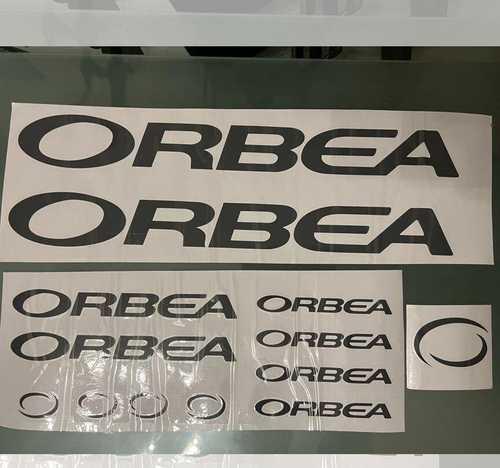 Наклейки на раму велосипеда Orbea