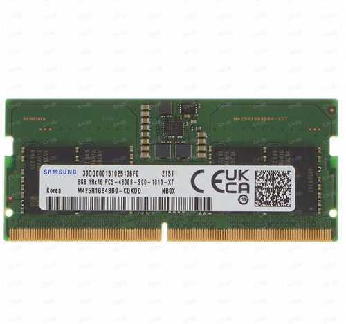 Оперативная память sodimm Samsung 8gb