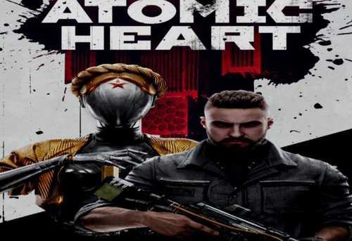 Atomic Heart для твоей PS4/5 (stand, gold ed) x-16