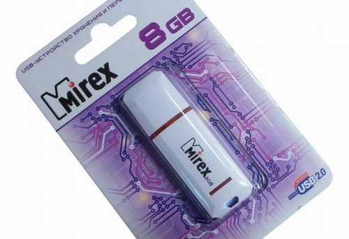USB флешка Флешка 8 гб Mirex Knight White