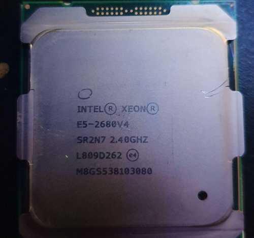 Процессор intel xeon e5 2680 v4