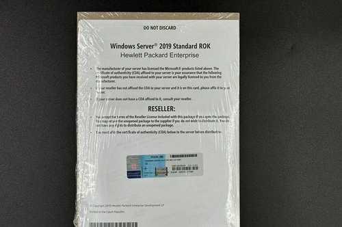HPE Microsoft Windows Server 2019 (16-Core) ROK