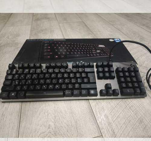 Игровая клавиатура logitech g413 carbon