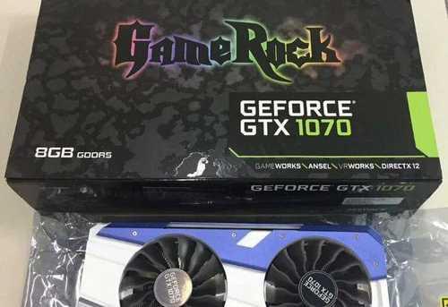 Видеокарта Palit gtx 1070 GameRock 8GB